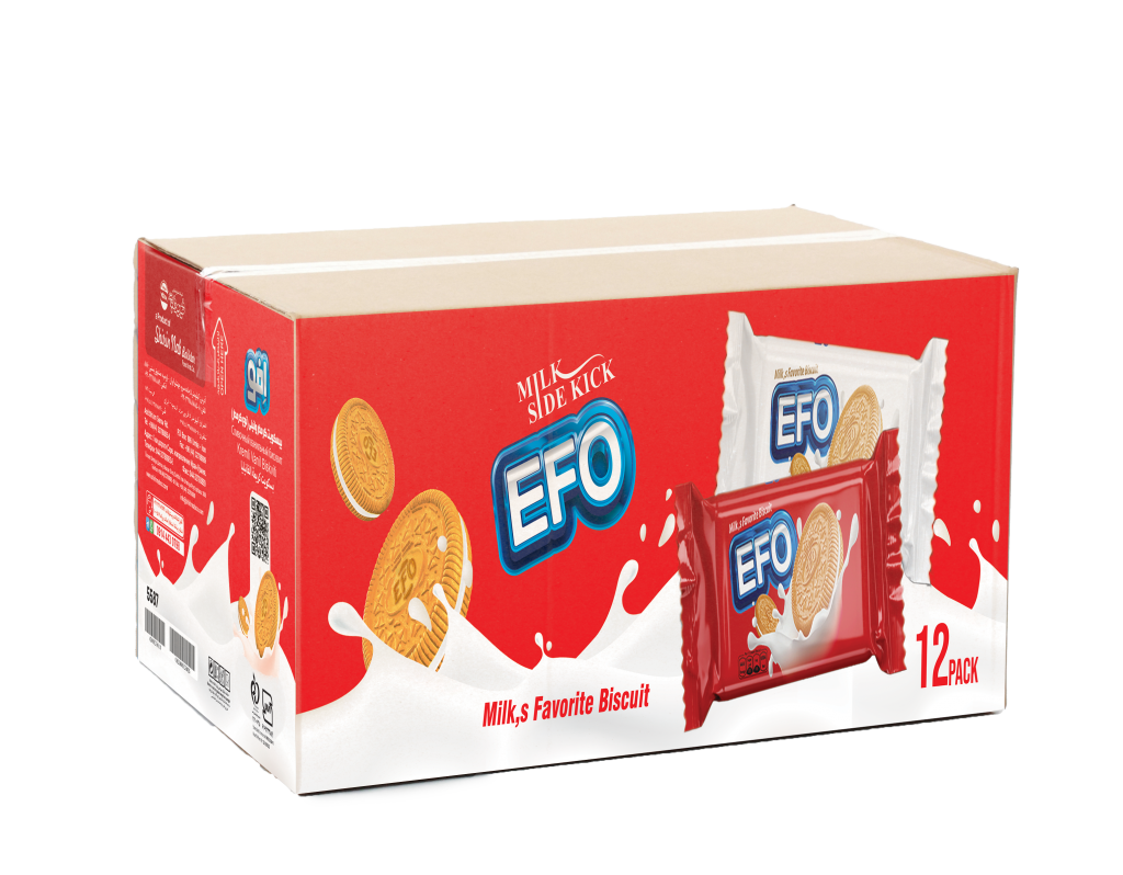 بیسکوئیت کرمدار Creamy biscuits Efo – گروه صنایع غذایی شیرین ناب باختر